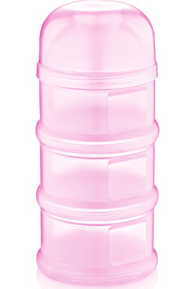 Babyjem Katlı Toz Mama Kabı Pembe Babyjem Katlı Toz Mama Kabı Pembe