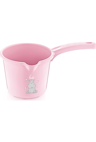 Babyjem Bebek Banyo Maşrapası Mat Pembe