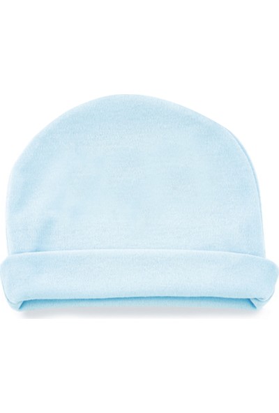 Babyjem Yenidoğan Bebe Şapka Mavi