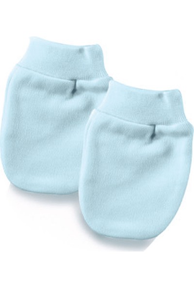 Babyjem Yenidoğan Bebe Eldiven Mavi