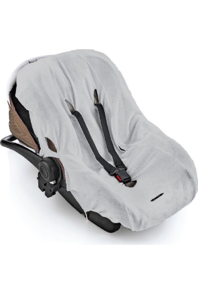 Babyjem Örme Havlu Ana Kucağı Kılıfı Gri