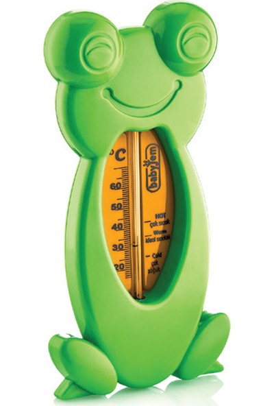 Babyjem Kurbaga Banyo&Oda Termometresi Yeşil