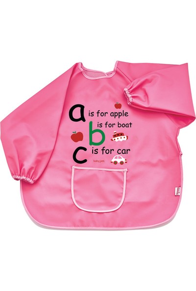 Babyjem Faaliyet Önlüğü Kollu Pembe Babyjem Faaliyet Önlüğü Kollu Pembe