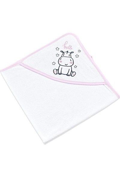 Babyjem Yeni Doğan Havlusu Pembe