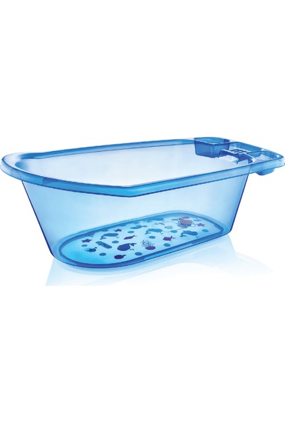 Babyjem Bebek Banyo Küveti Mavi Şef Desenli