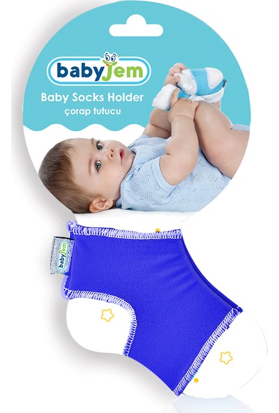 Babyjem Bebek Çorap Tutucu Lacivert