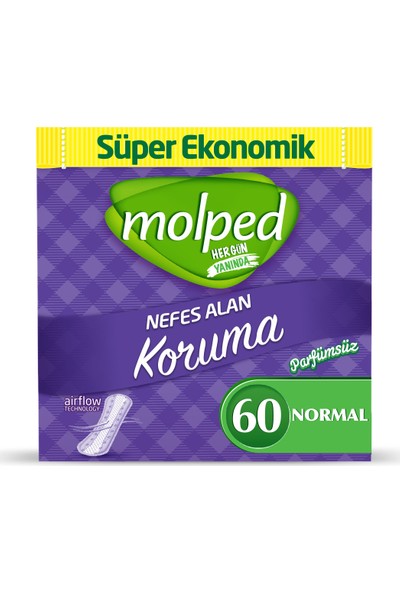 Molped Yoğun Koruma Günlük Ped 60'Lı