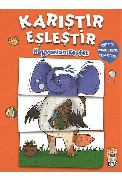 Karıştır Eşleştir - Hayvanları Keşfet - M. Sacide Kafalı Karıştır Eşleştir - Hayvanları Keşfet - M. Sacide Kafalı