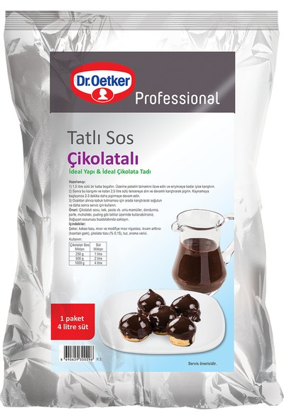 Dr. Oetker Tatlı Sos Çikolatalı 1 kg. Dr. Oetker Tatlı Sos Çikolatalı 1 kg.