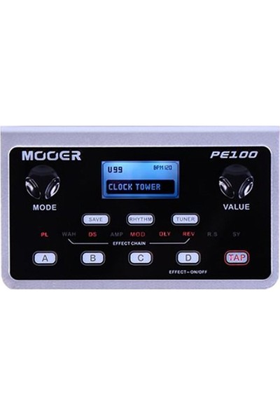 Mooer Pe100 Gitar Efekt Prosesörü Mooer Pe100 Gitar Efekt Prosesörü