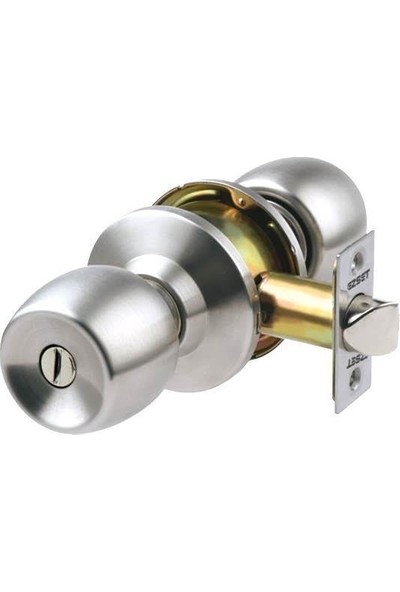 Kale Arco Topuzlu Kilit Saten Anahtarsız Wc&Banyo Kale Arco Topuzlu Kilit Saten Anahtarsız Wc&Banyo