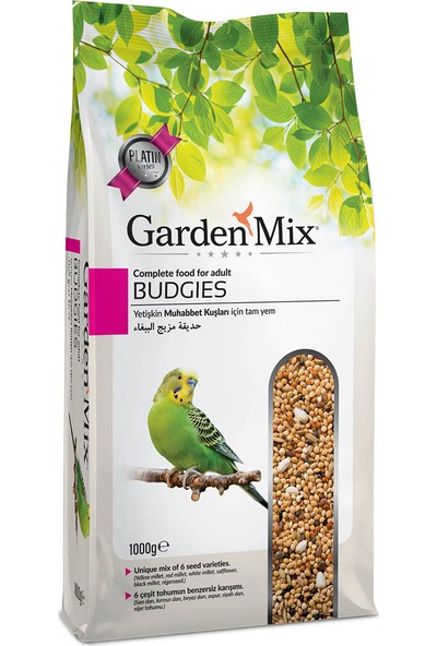 Garden Mix Platin Muhabbet Kuşu Yemi 1 kg