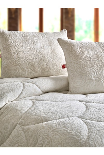 Cotton Box Çift Kişilik Posh Yorgan Krem