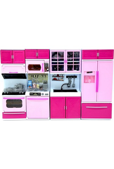 Kitchen 4'lü Büyük Oyuncak Mutfak Seti