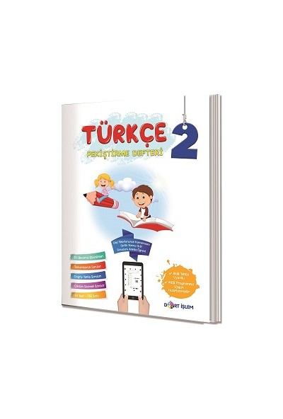 2. Sınıf Türkçe Pekiştirme Defteri