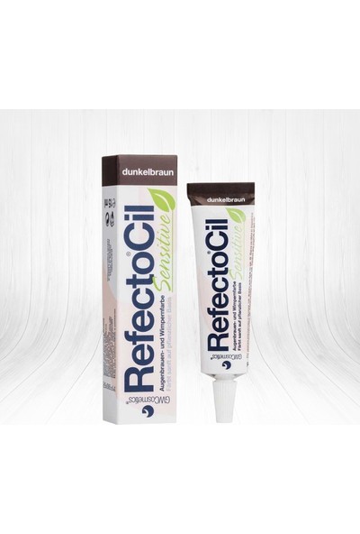 RefectoCil Sensitive Dark Brown Kaş ve Kirpik Boyası Koyu Kahve 15ml RefectoCil Sensitive Dark Brown Kaş ve Kirpik Boyası Koyu Kahve 15ml
