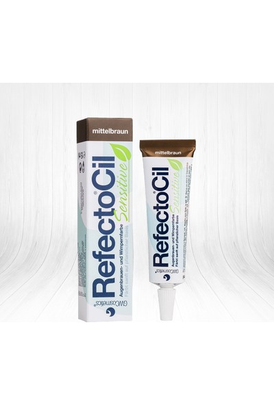 RefectoCil Sensitive Medium Brown Kaş ve Kirpik Boyası Orta Kahve 15ml RefectoCil Sensitive Medium Brown Kaş ve Kirpik Boyası Orta Kahve 15ml