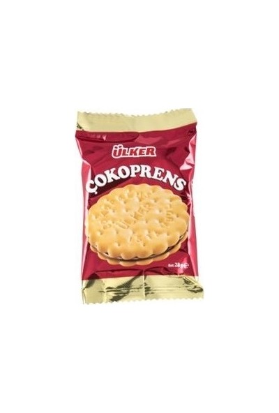Ülker Çokoprens Tekli Bisküvi 30 gr x 24'lü