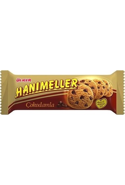 Ülker Hanımeller Çokodamla Bisküvi 82 gr x 18'li