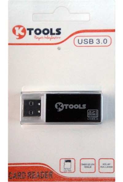 Ktools Usb 2.0 Multi Çoklu Kart Okuyucu Hızlı Veri Transferi