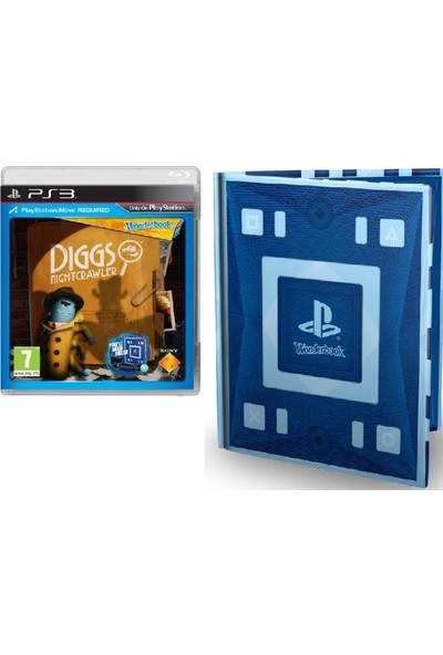 Wonderbook Diggs Nightcrawler Ps3 Oyun + Kitap Bir Arada Wonderbook Diggs Nightcrawler Ps3 Oyun + Kitap Bir Arada