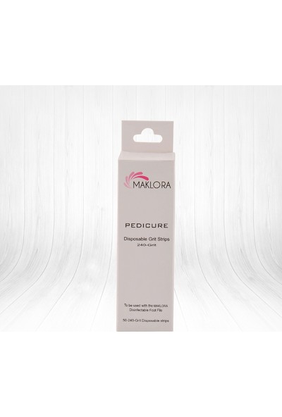 Maklora Tek Kullanımlık 50'li Zımpara Orta 250Grit