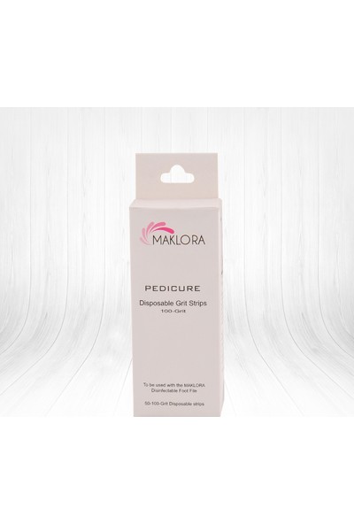 Maklora Tek Kullanımlık 50'li Zımpara Sert 100Grit