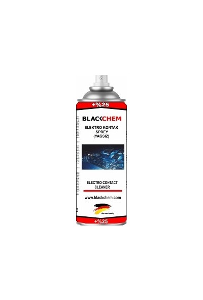 Blackchem Elektro Kontak Sprey (Yağsız) 500 Ml Blackchem Elektro Kontak Sprey (Yağsız) 500 Ml