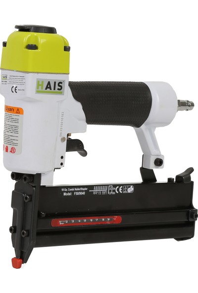 Hais F50/9040 Profesyonel Havalı Çivi Ve Zımba Çakma Makinası Hais F50/9040 Profesyonel Havalı Çivi Ve Zımba Çakma Makinası