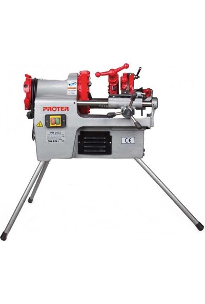 Proter Makroyapı Proter Pr 2002 Tezgah Tip Pafta Makinesi 2 İnç