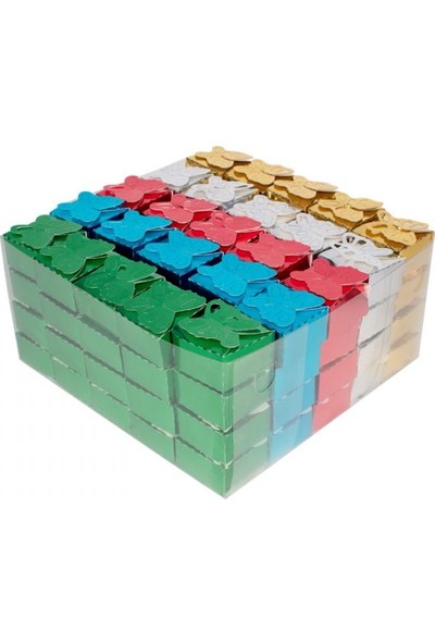 Kına Atölyesi Dağıtmalık Kına Hediye Kelebek 100Adet