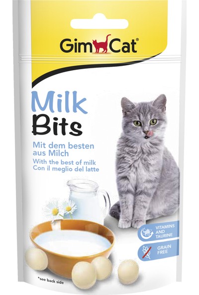 Gimcat Kedi Ödül Tableti Milk Bits Sütlü 40Gr Gimcat Kedi Ödül Tableti Milk Bits Sütlü 40Gr