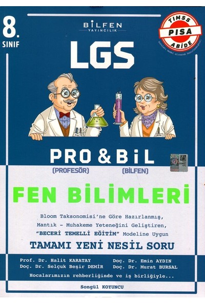 Pro & Bil 8. Sınıf LGS Fen Bilimleri Soru Bankası