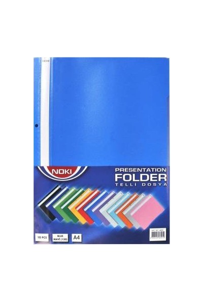 Noki Eco Telli Dosya Mavi 50 Li