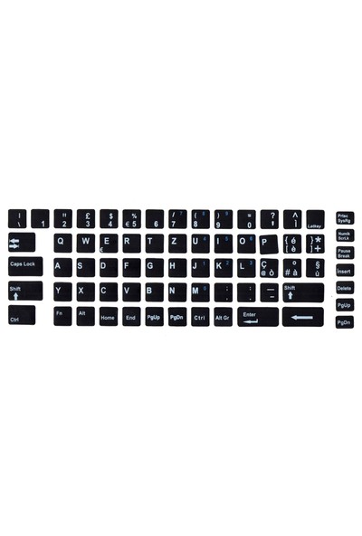 Notebookuzman İtalyanca Klavye Sticker Siyah Renk Notebook Ve Pc Uyumlu Notebookuzman İtalyanca Klavye Sticker Siyah Renk Notebook Ve Pc Uyumlu