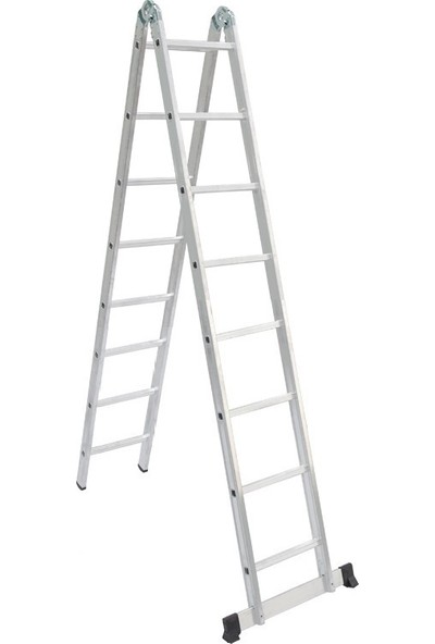 Beykon Alüminyum 8+8 Basamaklı Çok Amaçlı Merdiven Beykon Alüminyum 8+8 Basamaklı Çok Amaçlı Merdiven