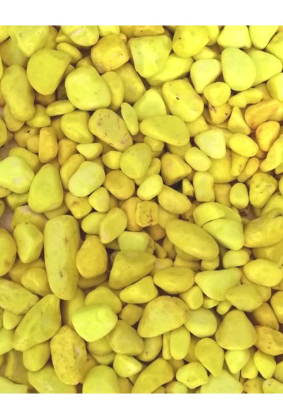 Woddy Akvaryum İçin Sarı Renkli Çakıl Taşı 1 kg
