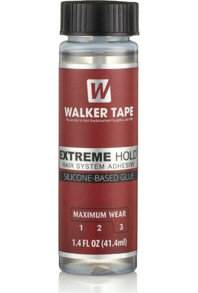 Walker Tape Protez Saç Yapıştırıcısı Extreme Hold 1.4Oz (41.4 ml) Yeni Walker Tape Protez Saç Yapıştırıcısı Extreme Hold 1.4Oz (41.4 ml) Yeni