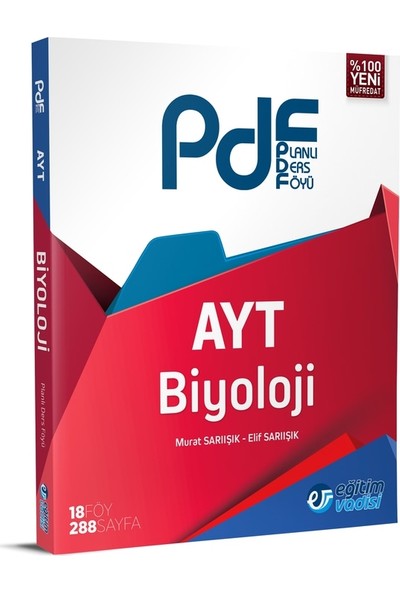 Eğitim Vadisi Yayınları AYT Biyoloji Planlı Ders Föyü (PDF) Eğitim Vadisi Yayınları AYT Biyoloji Planlı Ders Föyü (PDF)