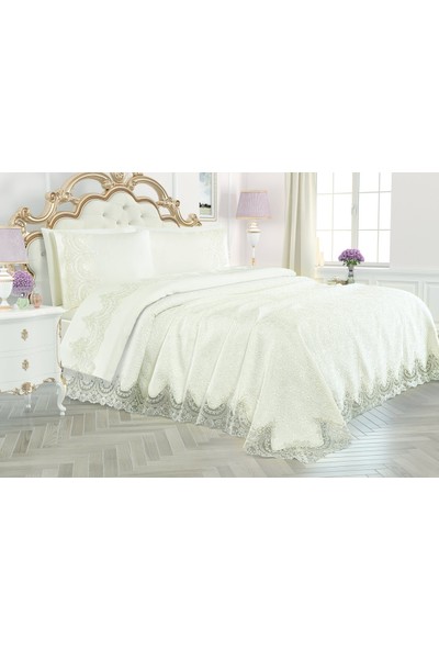 Dekoreko Prenses Gelin Seti 7 Pcs Krem