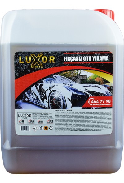 Luxor Kimya Fırçasız Oto Yıkama 5 lt