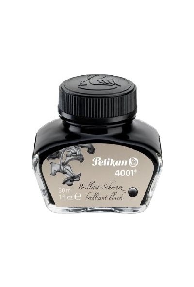 Pelikan 4001 Dolma Kalem Şişe Mürekkep Siyah 30ml Pelikan 4001 Dolma Kalem Şişe Mürekkep Siyah 30ml