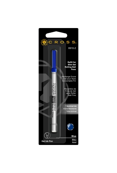 Cross 8910-2 Slim Roller Kalem Yedeği Mavi