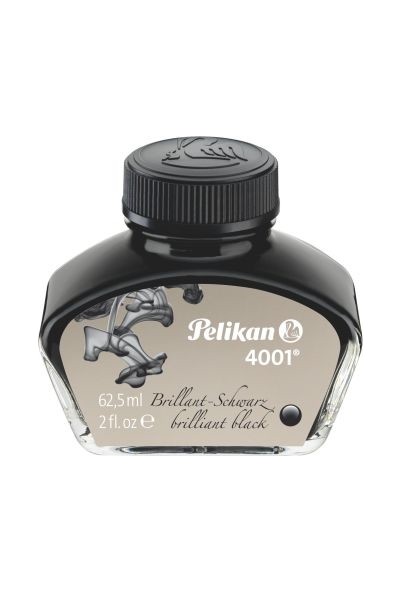 Pelikan 4001 Dolma Kalem Şişe Mürekkep Siyah 62,5ml Pelikan 4001 Dolma Kalem Şişe Mürekkep Siyah 62,5ml
