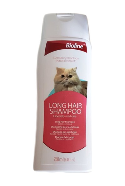 Bioline Uzun Tüylü Kedi Şampuanı 250 Ml