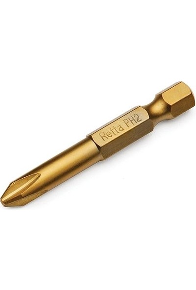 Retta Titanyum Yıldız Bits Ucu Ph2 50Mm - Rbu0450