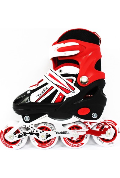 Excalibur 34-37 Ayarlanabilir Paten Kırmızı