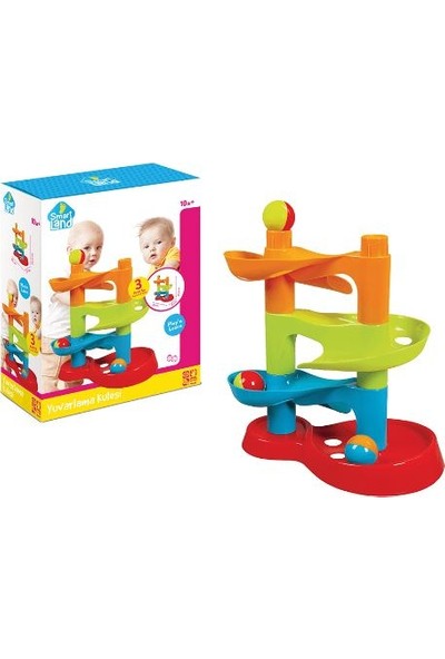 Mgs Oyuncak Smartland Eğitici Yuvarlama Kulesi Mgs Oyuncak Smartland Eğitici Yuvarlama Kulesi