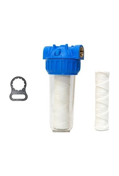 Aquafer 1034 L2 İp Sargılı Filtre 3/4 İnc 5 Micron Aquafer 1034 L2 İp Sargılı Filtre 3/4 İnc 5 Micron