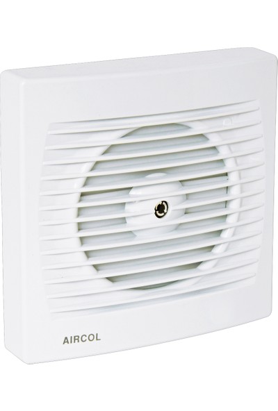 Aircol 100 Lük Otomatik Panjurlu Fan Dekoratif Plastik Banyo, Tuvalet Ve Baca Aspiratörü